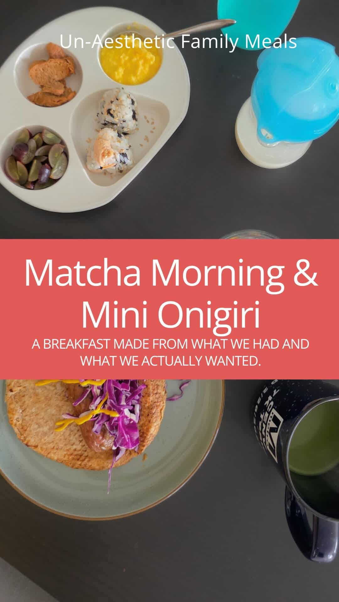 Matcha Morning & Mini Onigiri - Gwell - Nutrition, Wellness, and ...